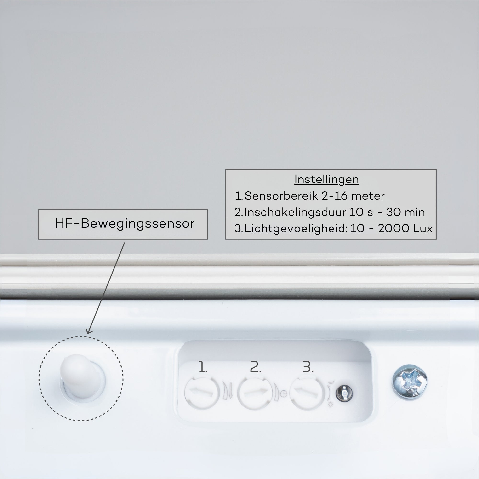 Complete LED TL armatuur 60 cm met sensor kopen? - LED.nl