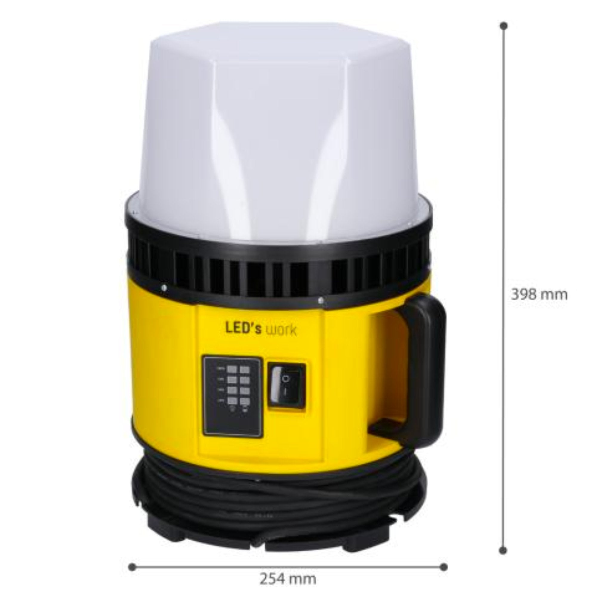 HybridPro LED Bouwlamp met 360° licht - 12.000 Lumen - LED.nl