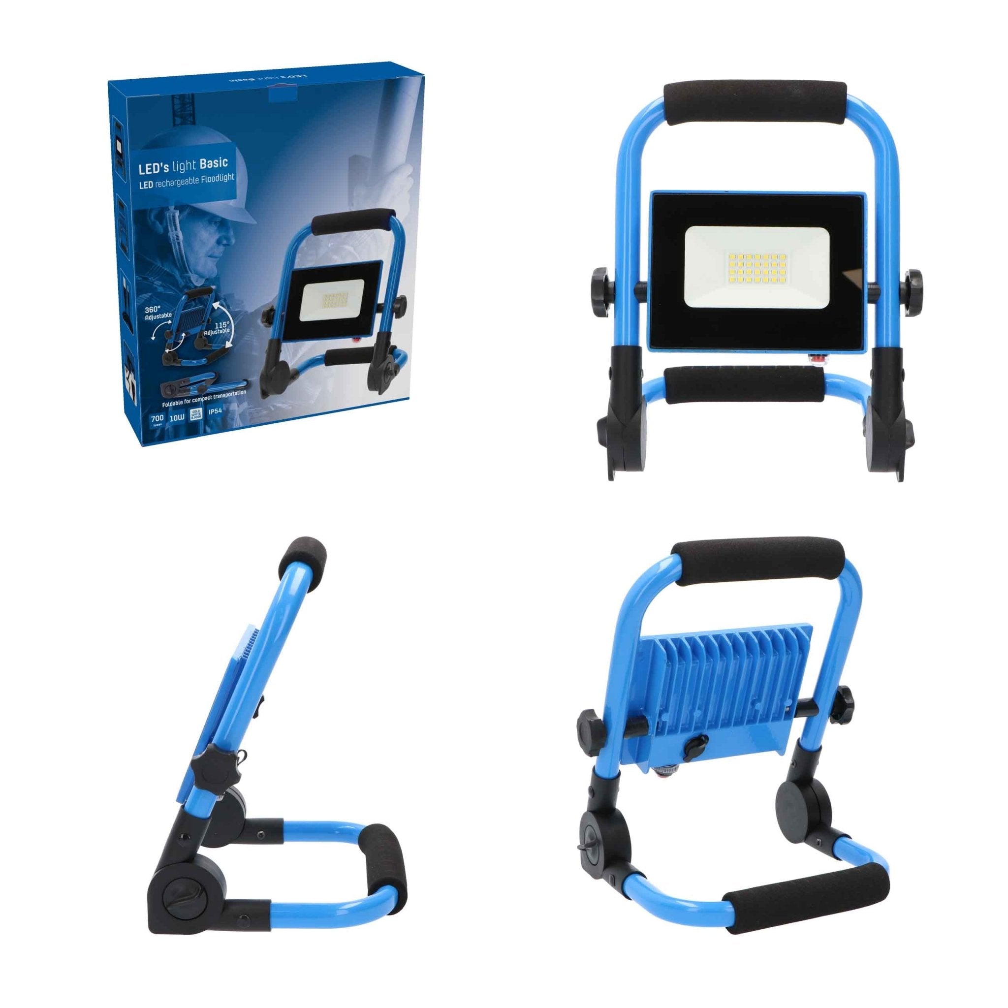 Oplaadbare en compacte LED bouwlamp op accu kopen? - LED.nl