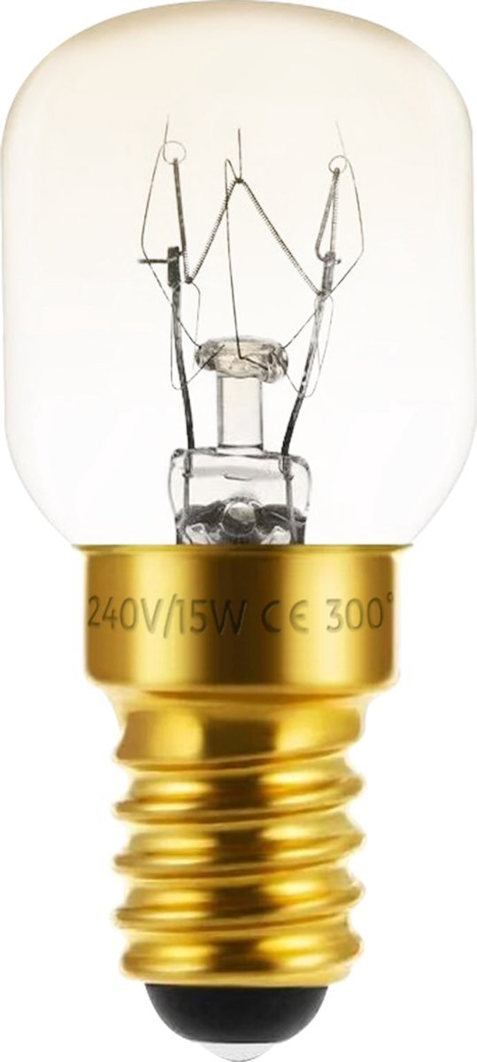 Universele Ovenlamp kopen met E14 fitting? Tot 300°C - LED.nl